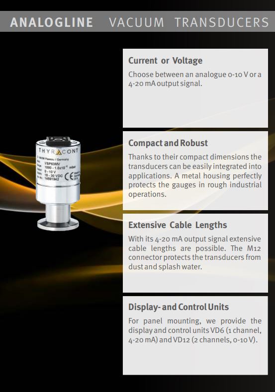 Vacuum Measurement - Hositrad Holland B.V.