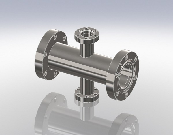 Cross Reducer 4-Way CF100>CF35 - Reducers - Hositrad Holland B.V.