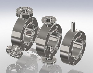 Flange Double-Sided Radial Ports. NW35CF - Double-Sided - Hositrad Holl