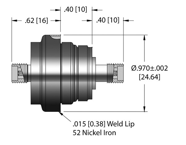Coaxial, SMA, 50 OHM High Frequency, Floating Shield, Weld - SMA - Hosi