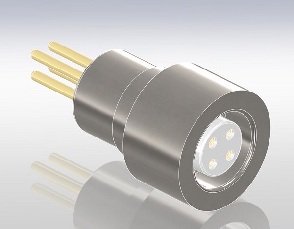 Push-Pull Four Pin Connector Weldable - Power - Hositrad Holland B.V.