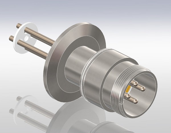 Multipin Connector, Circular Single Ended, ISO KF Flange - Single Power