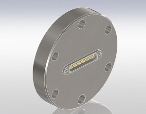 Micro-D Feedthrough, 37 Pin-CF35 - Micro D Type - Hositrad Holland B.V.