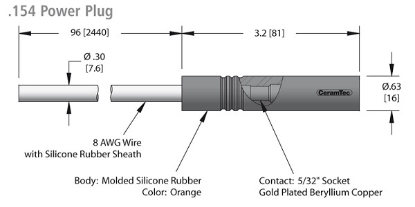 Air Side Cables High Voltage Power Plug - Power - Hositrad Holland B.V.
