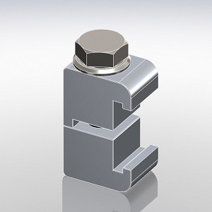 Clamp Double Claw ISO-K 63>ISO-K100 Alu - Clamps etc. - Hositrad Hollan