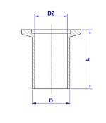 KF Weld Stub Stainless Steel 316L - Weld - Hositrad Holland B.V.