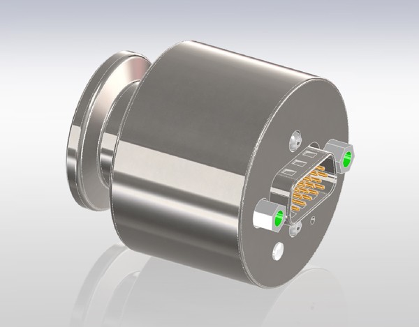 HVPM-5 transducer, DN16KF, RS-485, Std. - Vacuum Measurement - Hositrad
