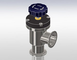 Valve Angle Manual NW40KF Viton Sealed - Angle & Y-Valves - Hositrad Ho